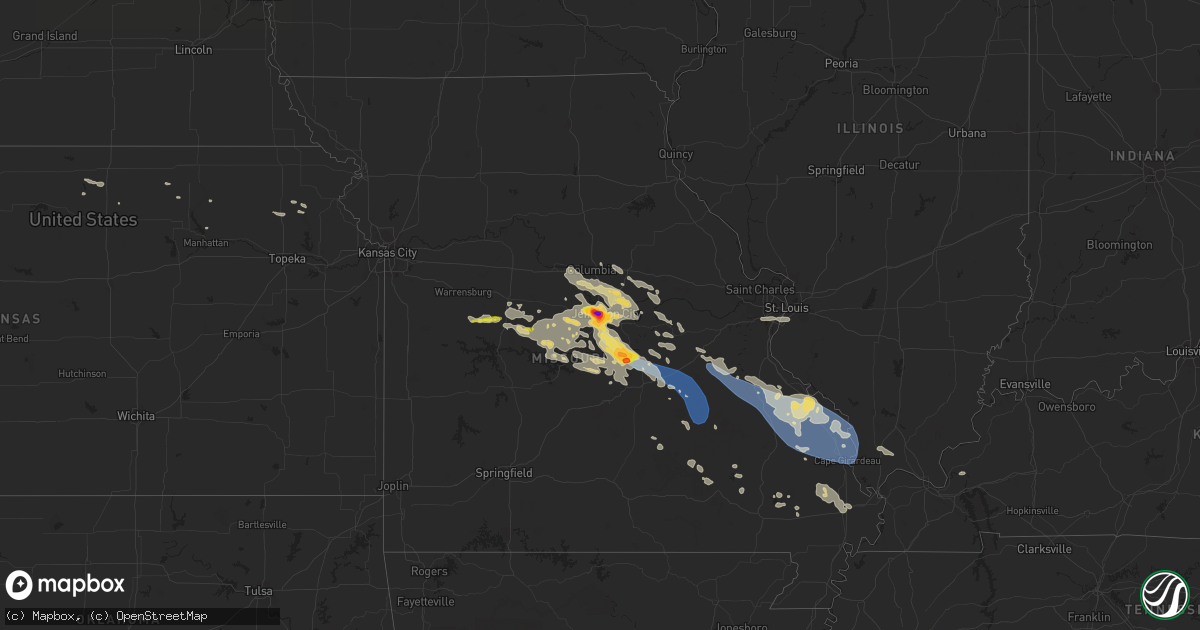 Hail Map on August 2, 2023 - HailTrace