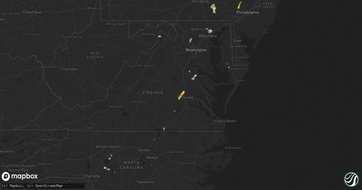 Hail Map on August 18, 2024 - HailTrace