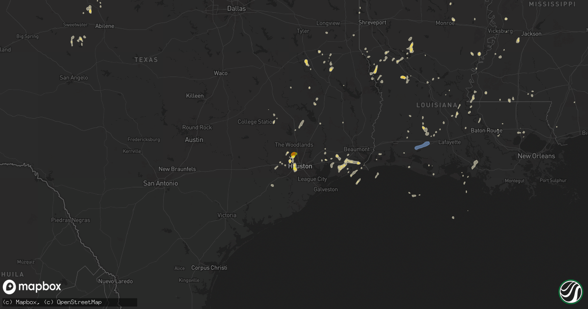 Hail Map on August 18, 2025 - HailTrace