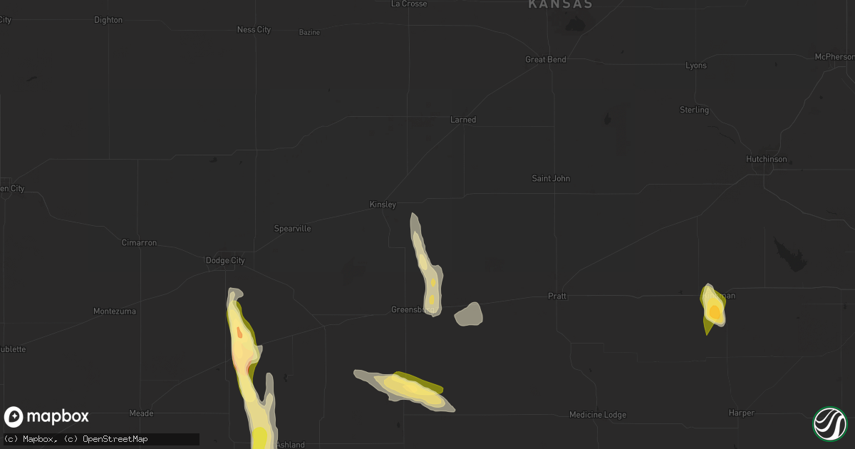 Hail Map in Lewis, KS on September 1, 2025 - HailTrace