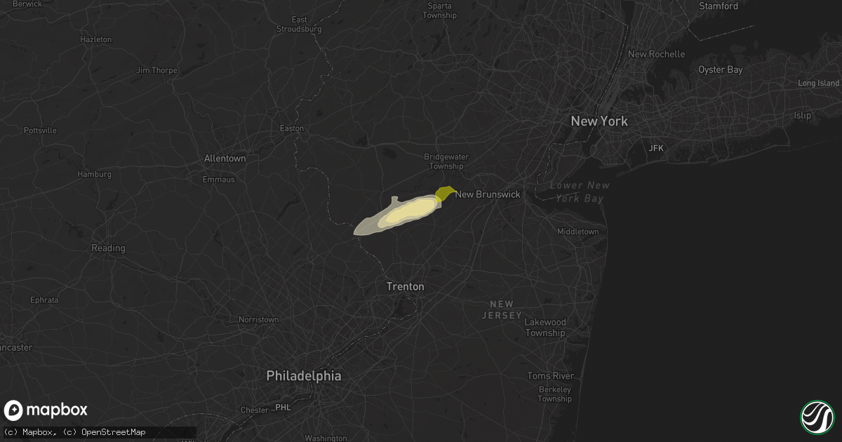 Hail Map in Skillman, NJ on September 6, 2025 - HailTrace
