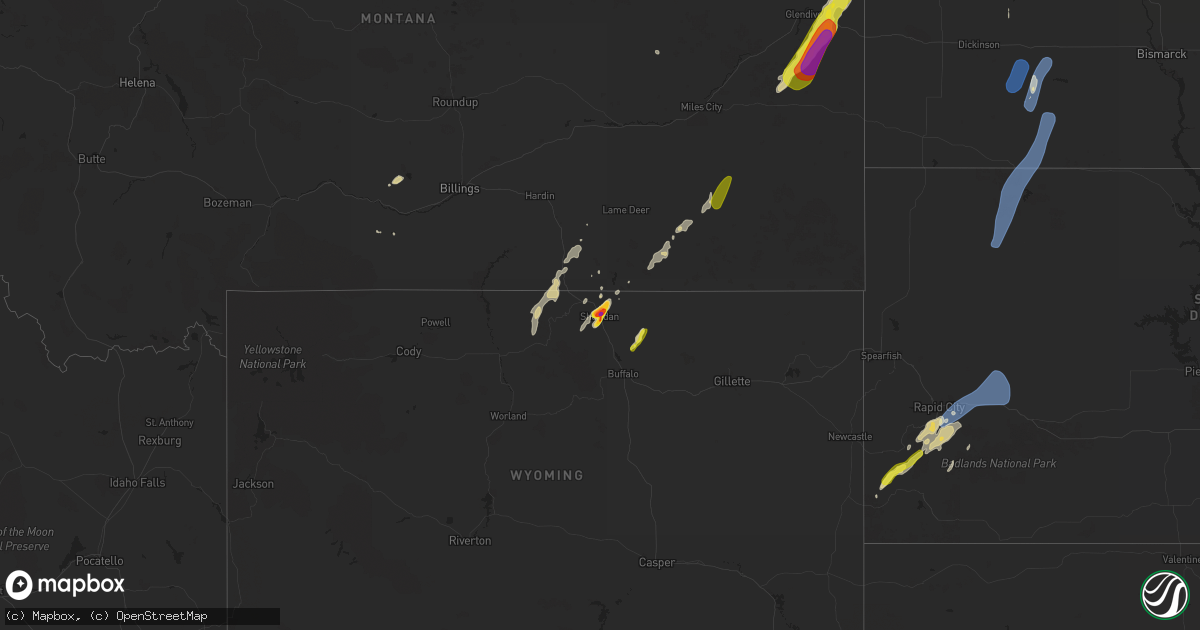 Hail Map on September 12, 2024 - HailTrace