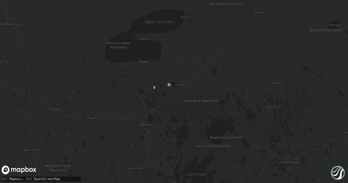 Hail Map in Hines, MN on September 12, 2025 - HailTrace
