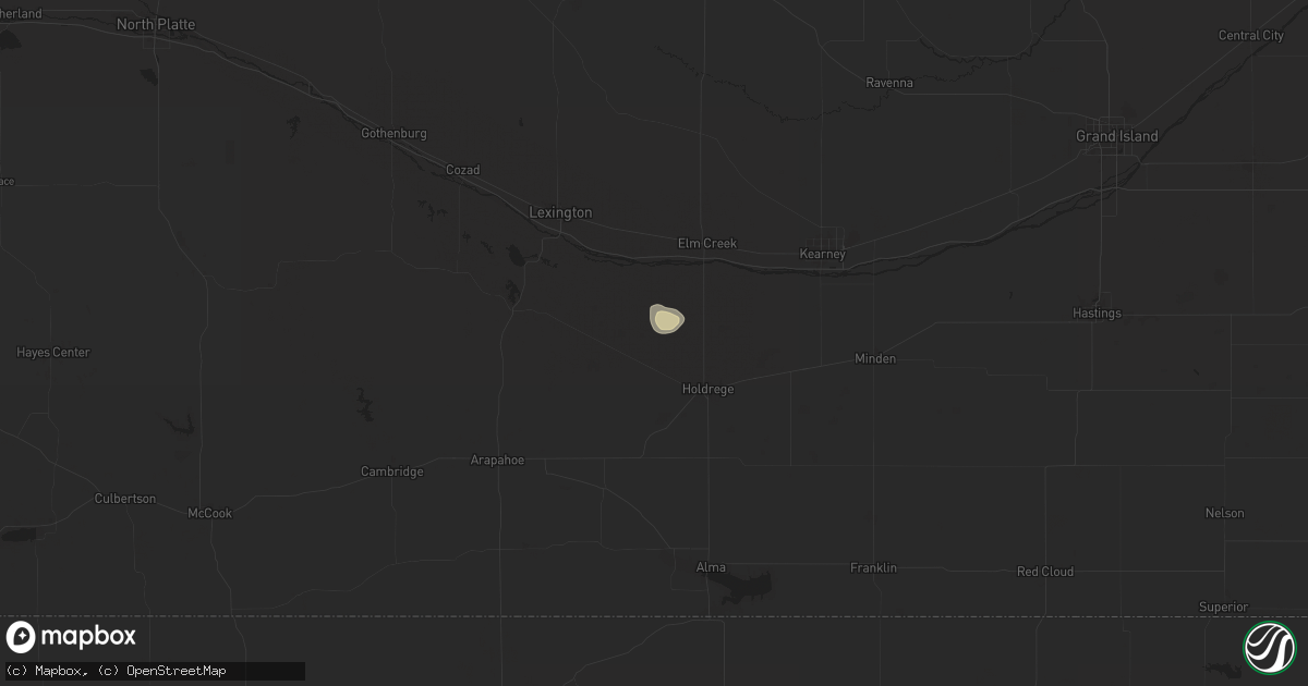 Hail Map in Loomis, NE on September 19, 2025 - HailTrace