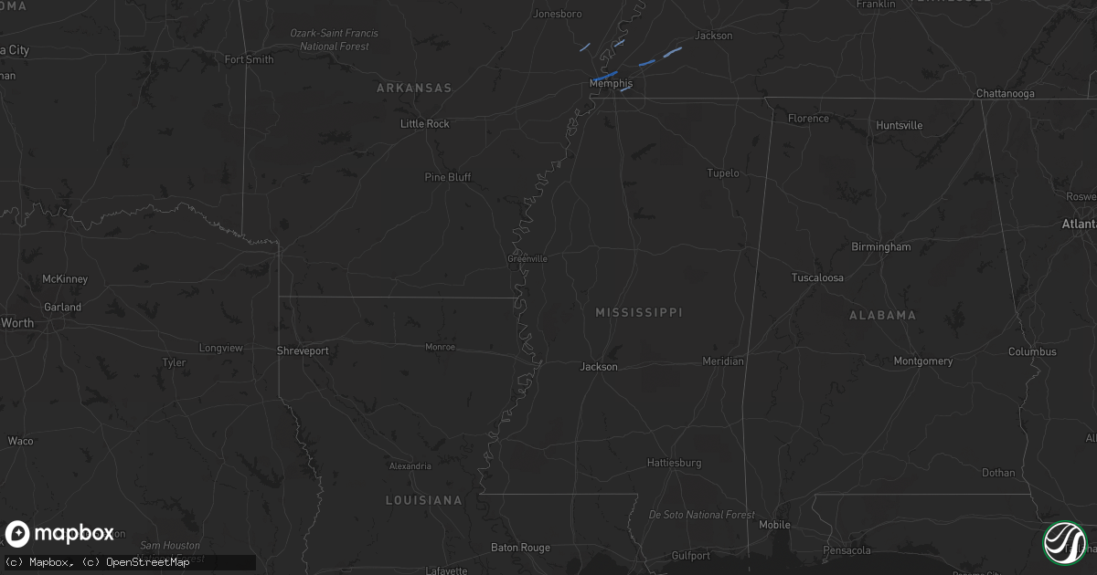 Hail Map on October 21, 2019 - HailTrace