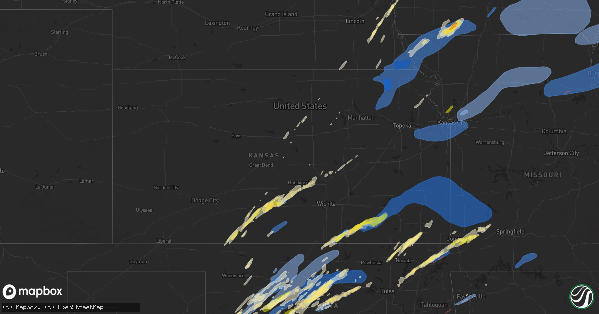 Hail Map in Kansas on October 30, 2024 - HailTrace