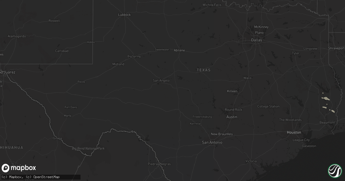 Hail Map in Texas on November 21, 2025 - HailTrace