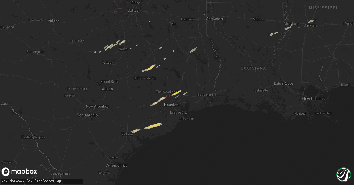 Hail Map on November 24, 2025 - HailTrace