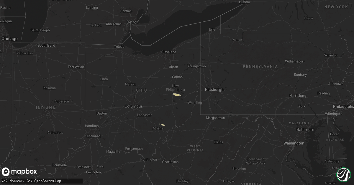 Hail Map on December 24, 2025 - HailTrace